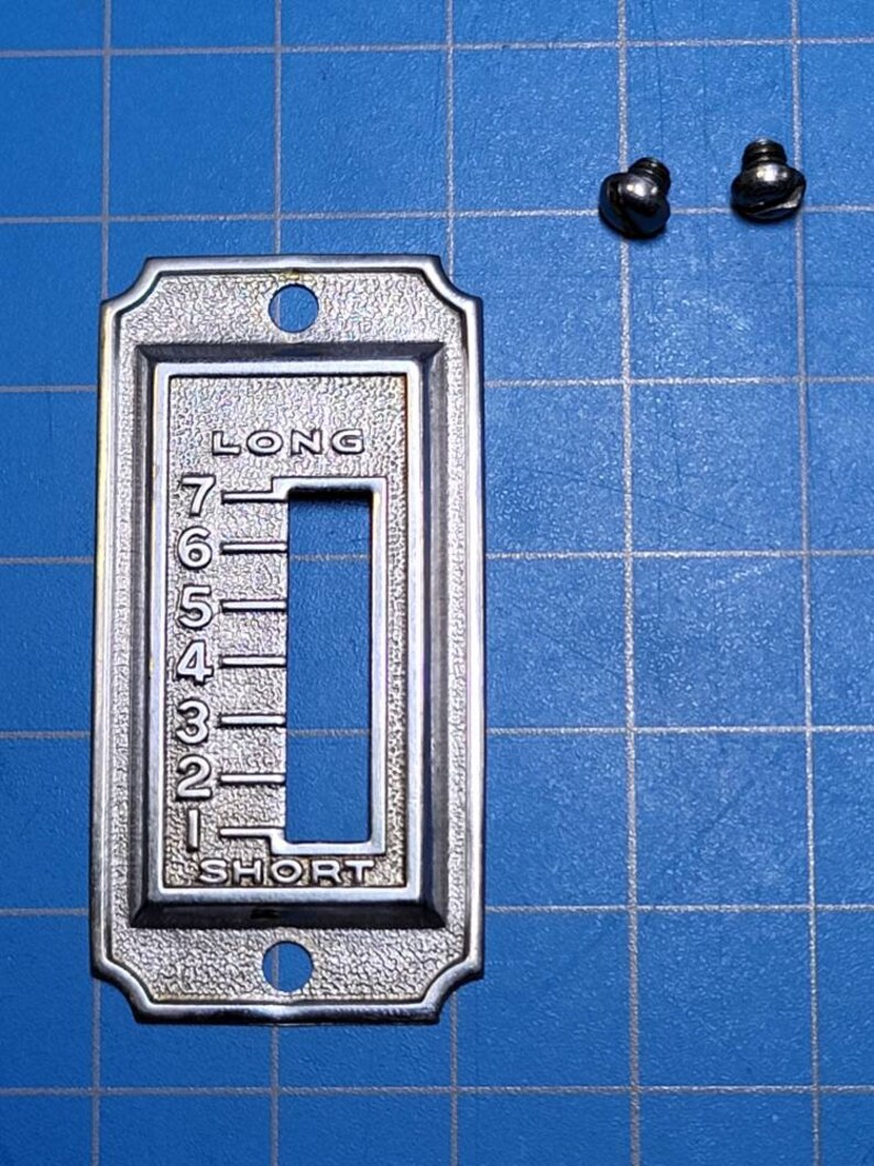 Wilson Rotary Sewing Machine Stitch Length Plate with Screw | Etsy