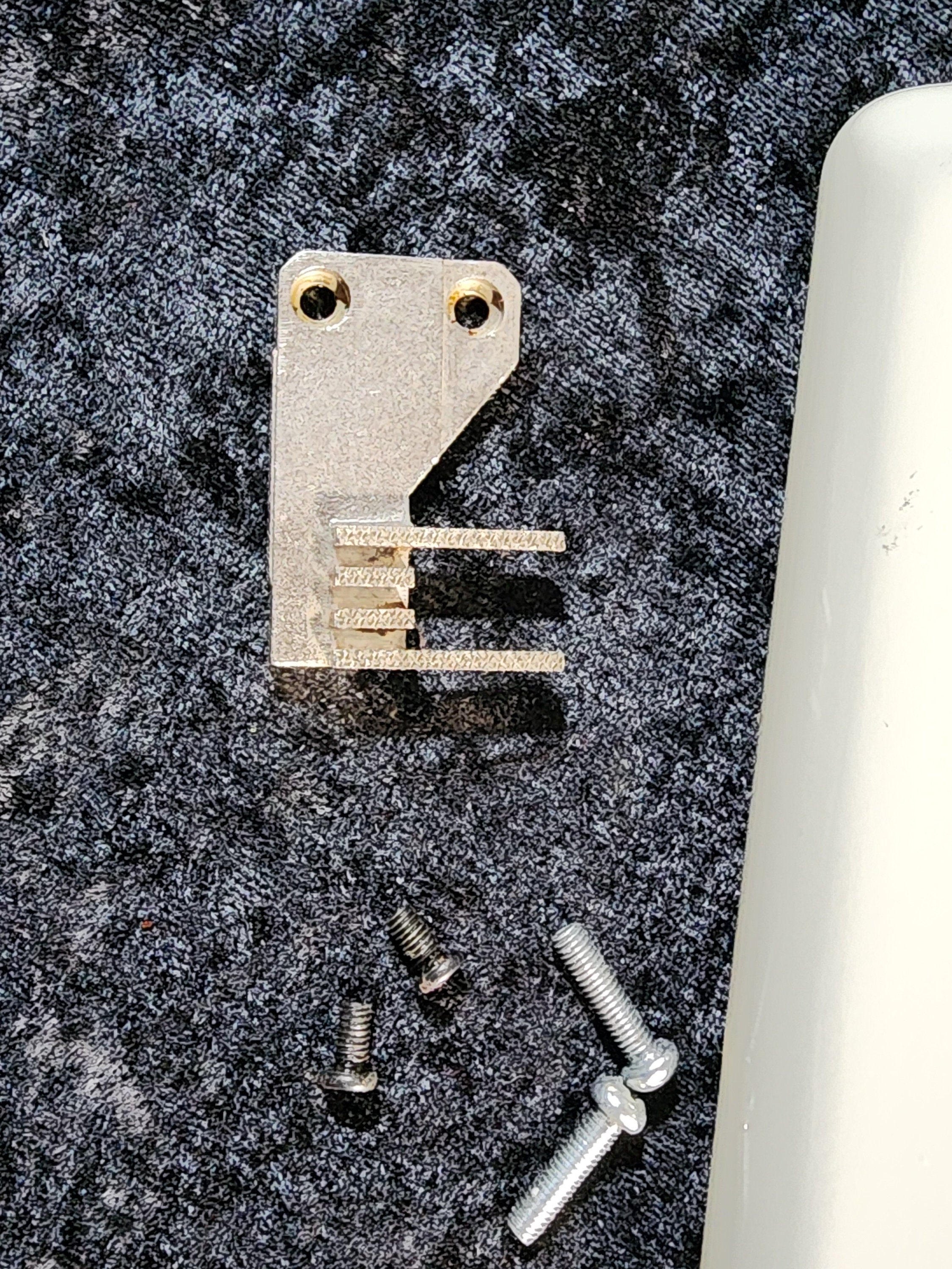 Vintage Necchi 535 FA Sewing Machine Free Arm Base Bobbin Case Cover ...
