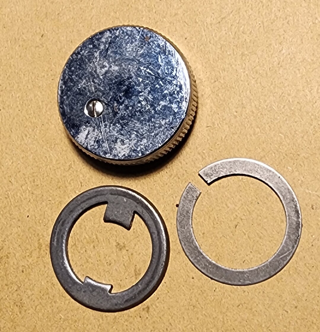 New Home Type 8F Sewing Machine Wheel End Cap Thumb Screw and Washers ...
