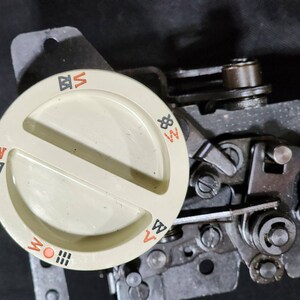 Vintage Kenmore 158 Sewing Machine Cam Stack and Stitch Knob With ...