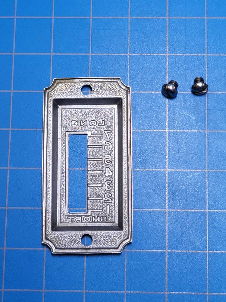 Wilson Rotary Sewing Machine Stitch Length Plate with Screw | Etsy