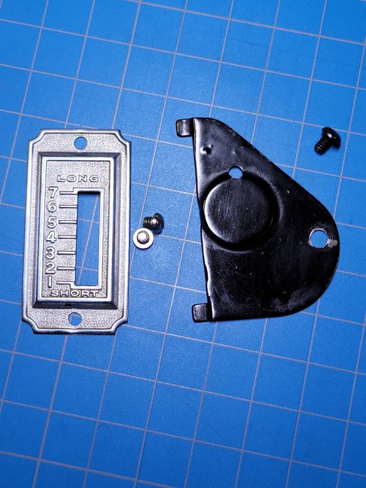 Wilson Rotary Sewing Machine Stitch Length Plate With Screw Take up Arm ...