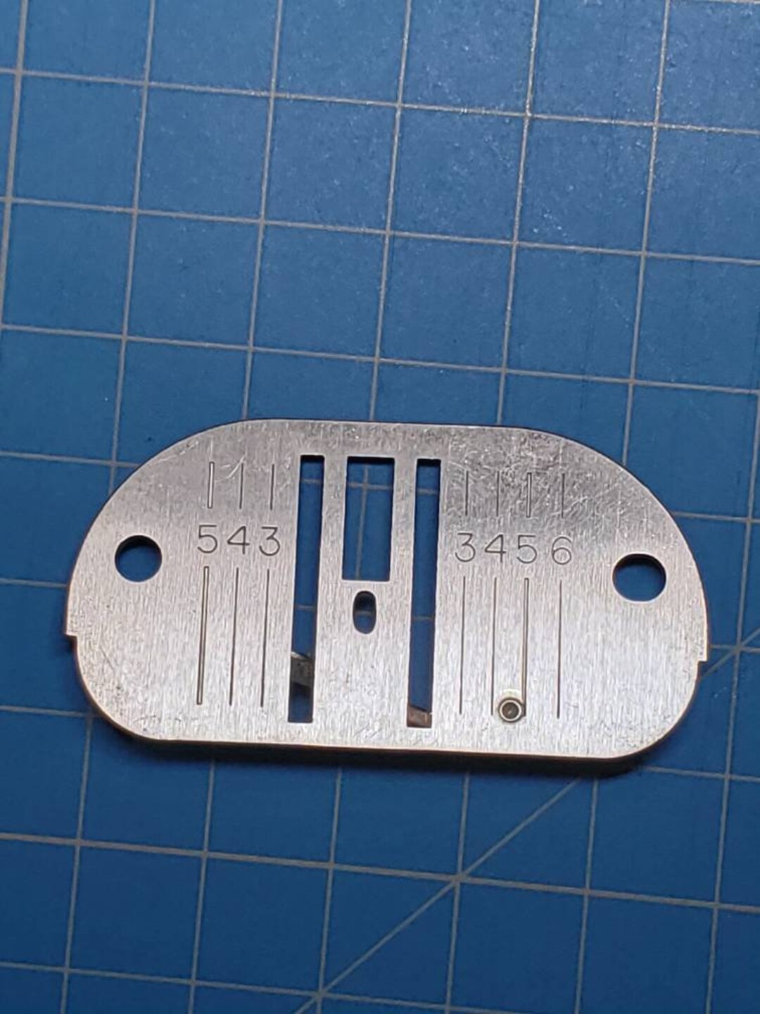 Vintage Original Singer Sewing Machine Chain Stitch Needle Plate 171238 ...