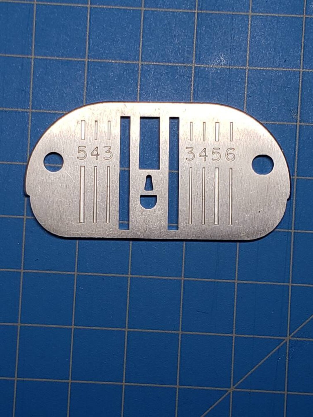 Vintage Original Singer Sewing Machine Chain Stitch Needle Plate 381244 ...