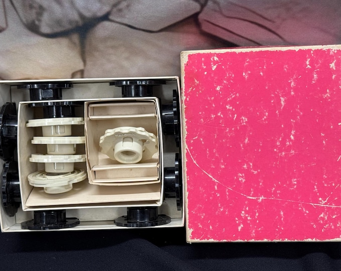 Vintage Original Singer Sewing Machine Attachment Box, Cams for 758 ...