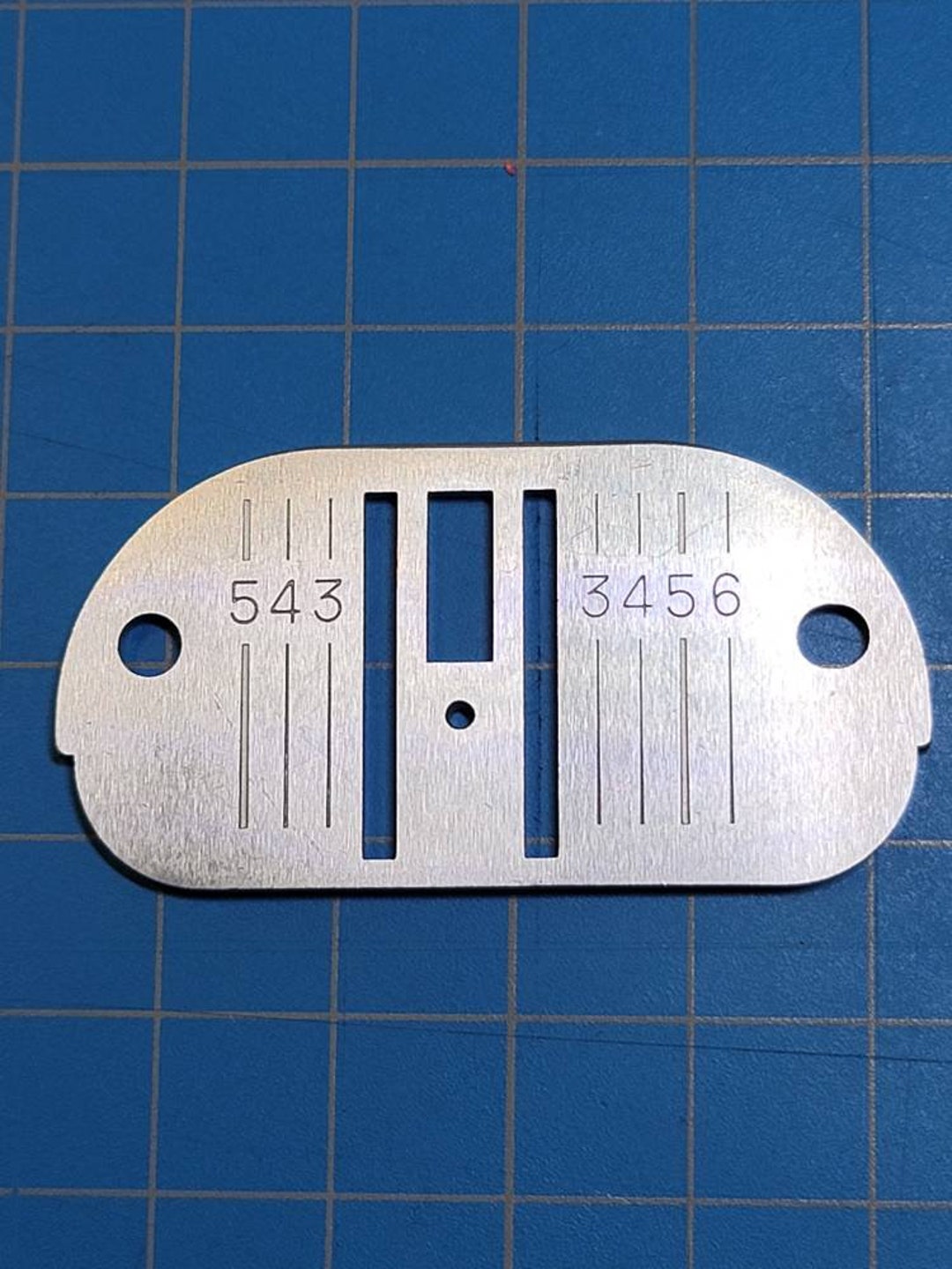 Vintage Original Singer Sewing Machine Straight Stitch Needle Plate ...