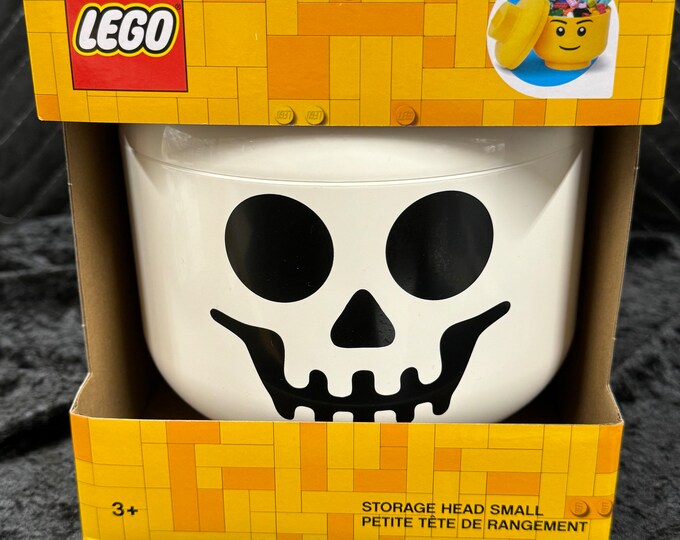 NEW LEGO White Ghost Brick Storage Small - Etsy