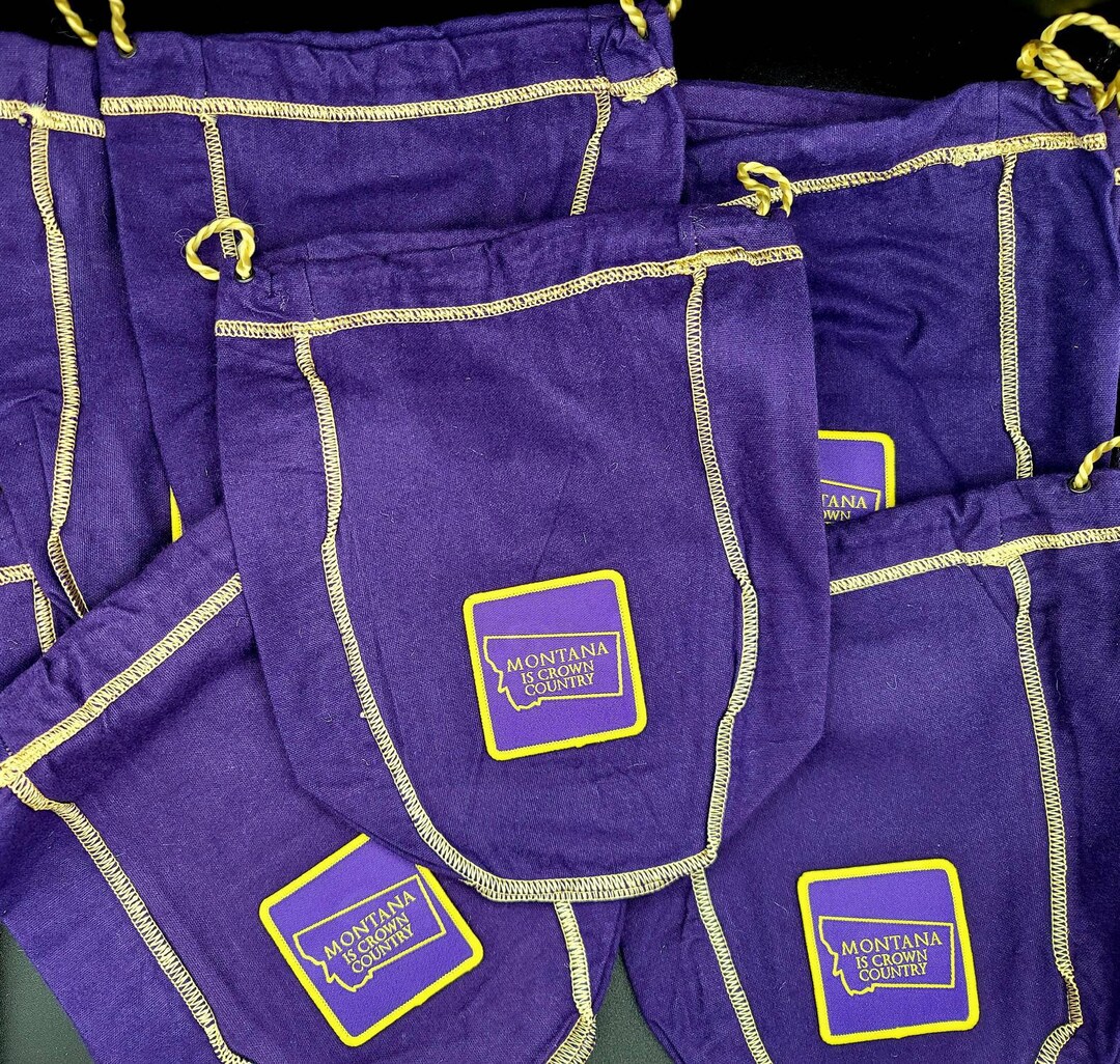 Lot of 10 Vintage Special Edition Crown Royal Bags Montana - Etsy