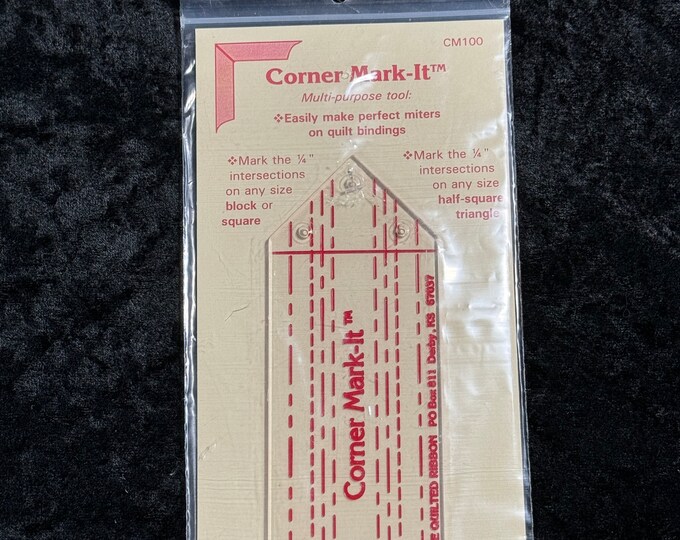 Corner Mark It Quilting Template Rulers for Perfect Mitered Corners on ...
