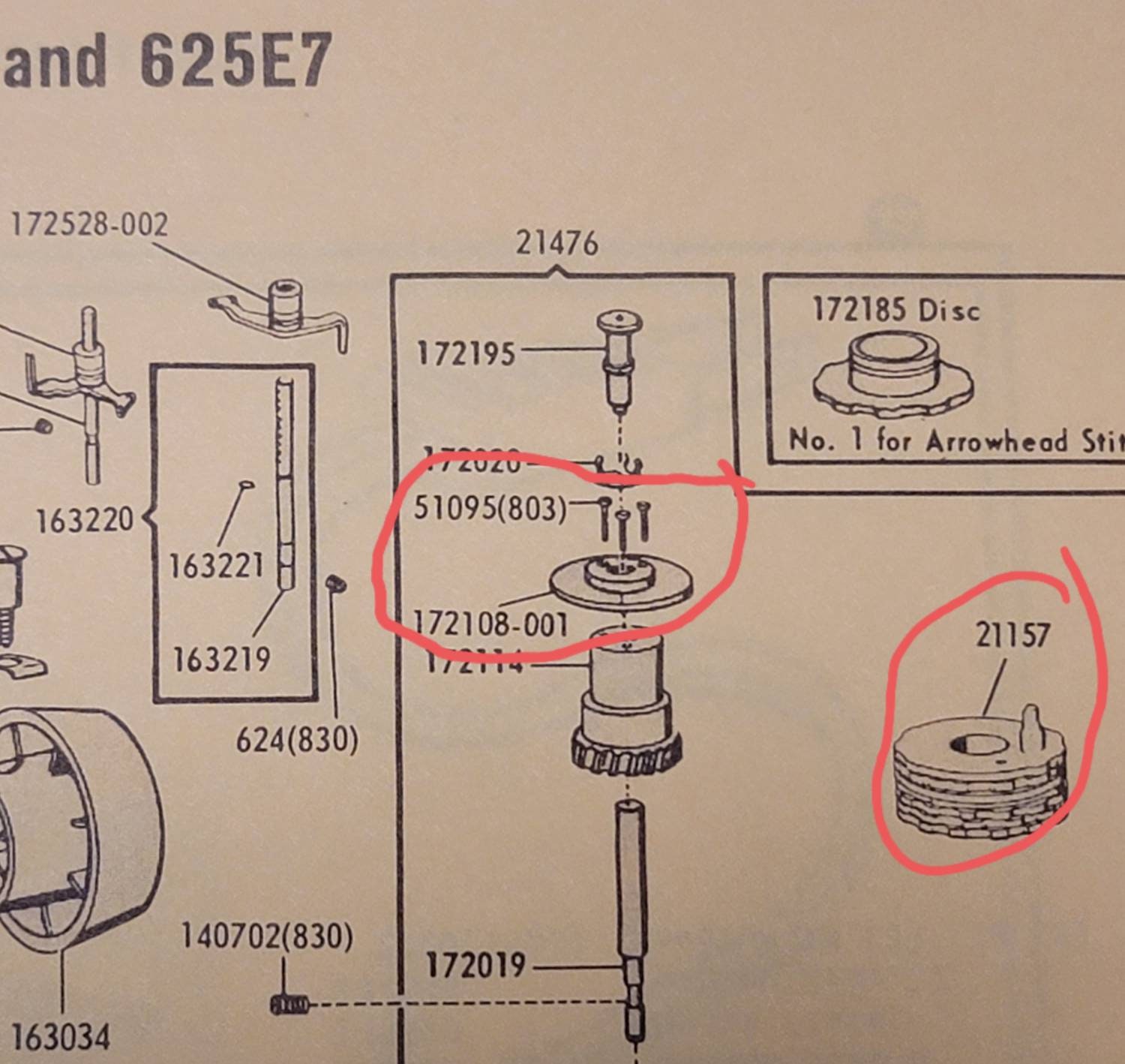 Original Singer Sewing Machine Cam Stack Touch and Sew 21157 - Etsy