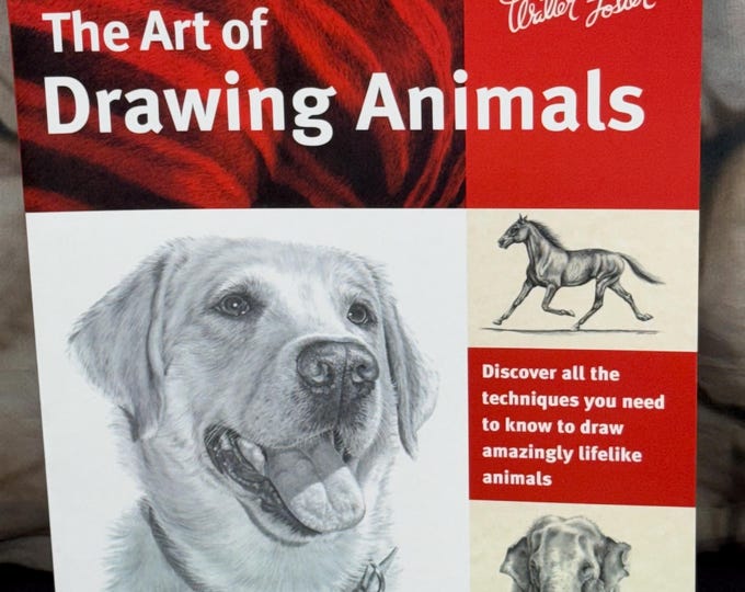 New the Art of Drawing Animals Book - Etsy