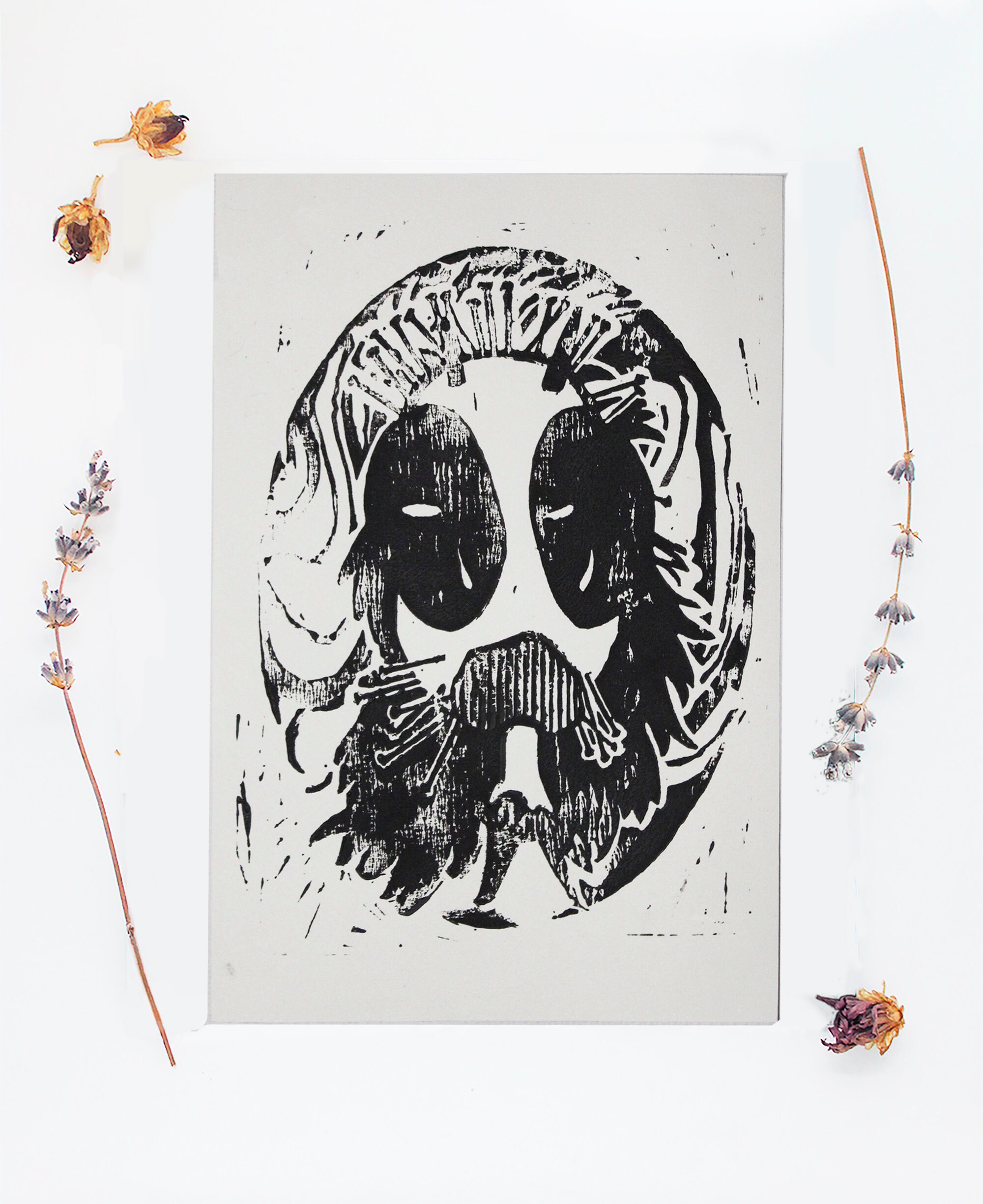 SWARM Fly Linocut Print - Etsy