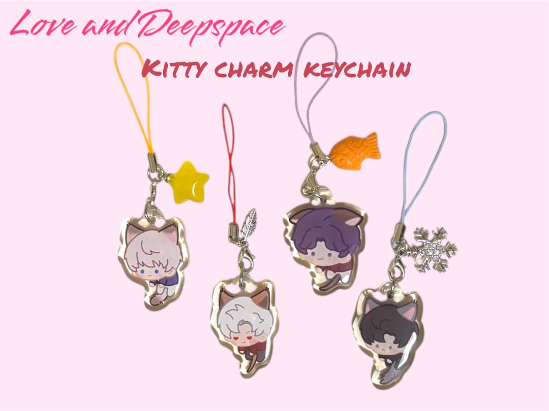 Love and Deepspace Cute Kitty Xavier, Zayne, Rafayel, Sylus Cute Mini ...