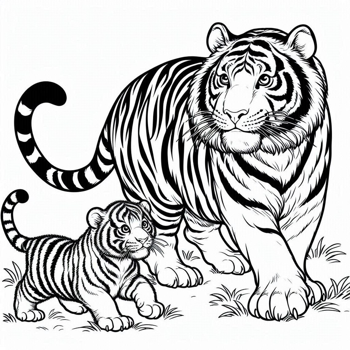 20 Page Pack Cute Mother's Day Animals Printable Coloring Book - Etsy