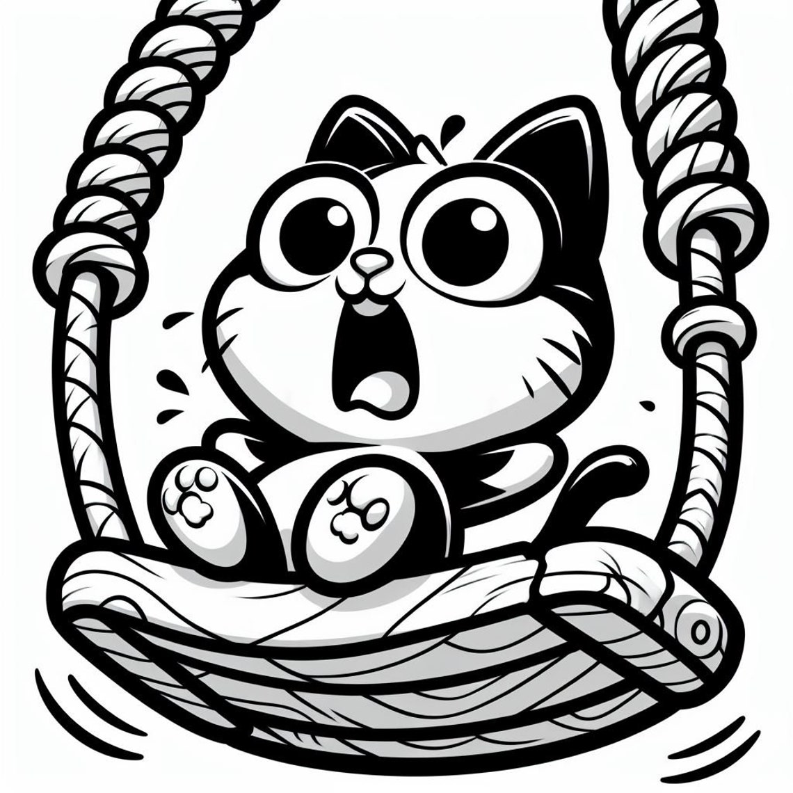 100 Page Pack Cute Silly Epic Cats Printable Coloring Book - Etsy
