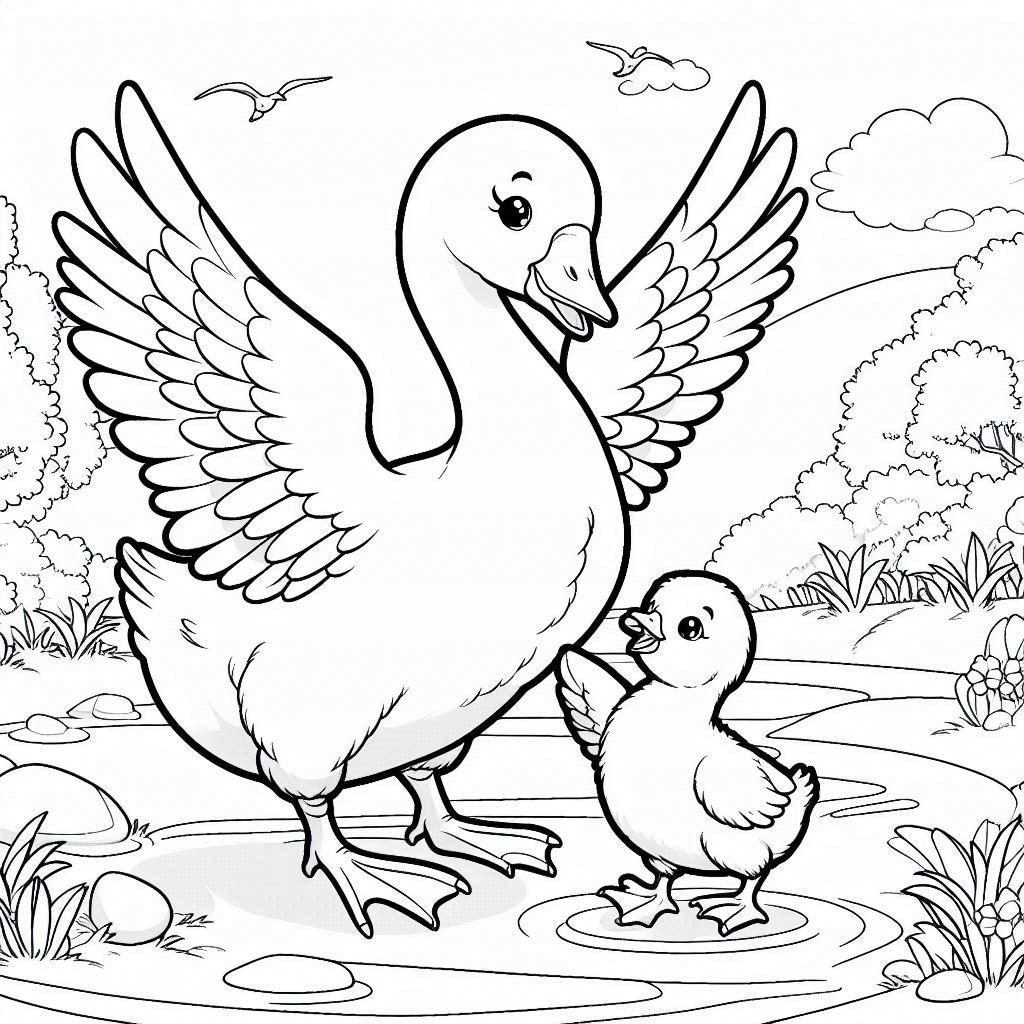 20 Page Pack Cute Mother's Day Animals Printable Coloring Book - Etsy