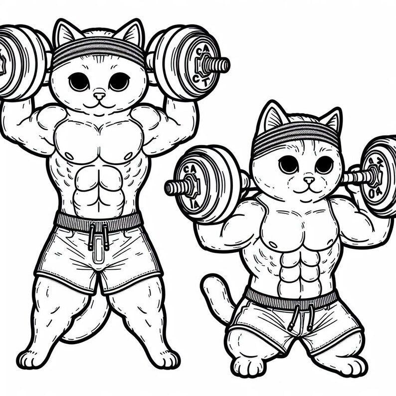 100 Page Pack Cute Silly Epic Cats Printable Coloring Book - Etsy