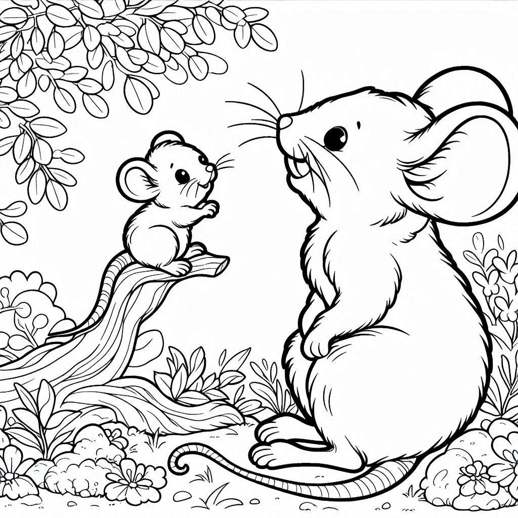 20 Page Pack Cute Mother's Day Animals Printable Coloring Book - Etsy