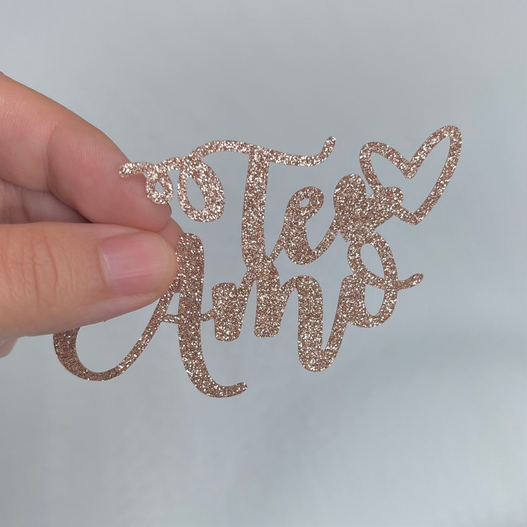 Te Amo Topper - Etsy