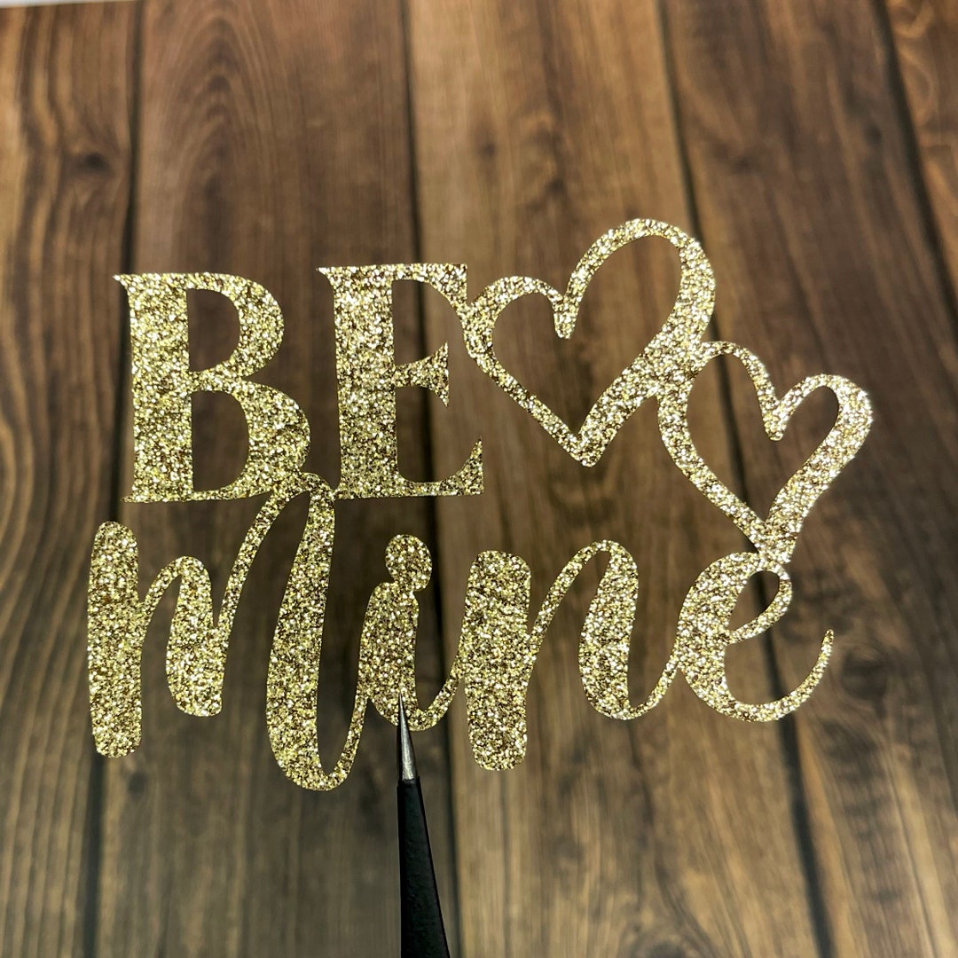 Be Mine Topper, Valentines Day Topper - Etsy