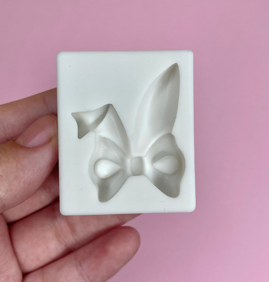 Medium/small Rabbit Ears With Bow Mold, Easter Mold - Etsy