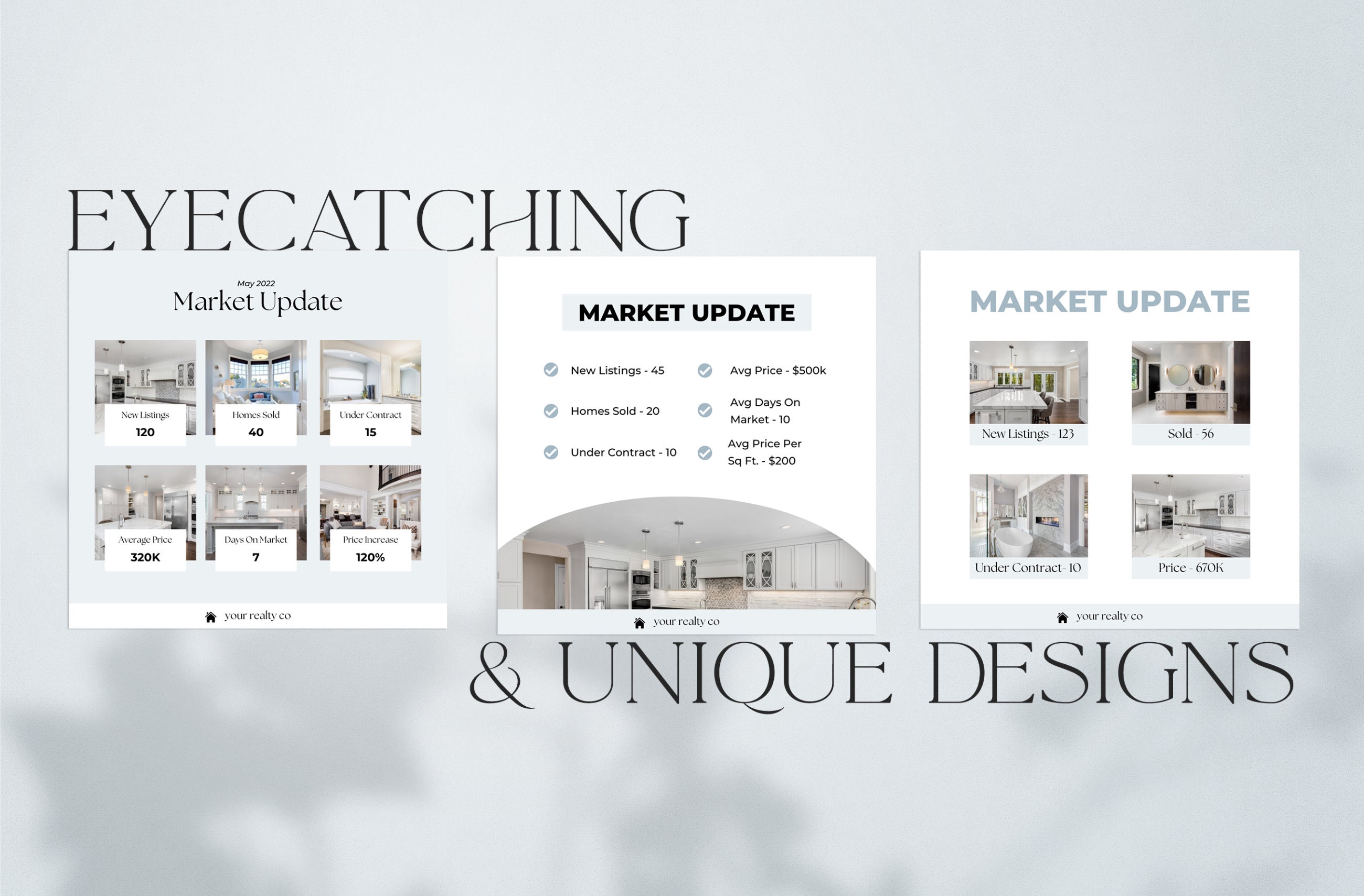 Market Update Instagram Template Market Update Realtor | Etsy