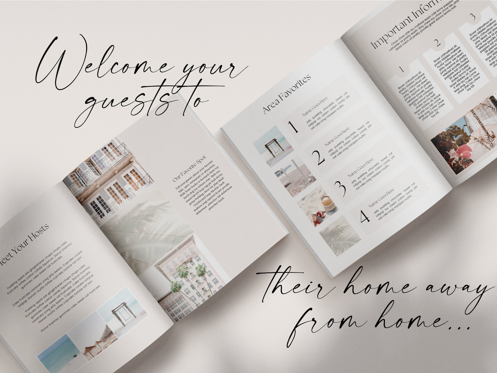Airbnb Welcome Book Template, VRBO Welcome Book Template, Vacation ...
