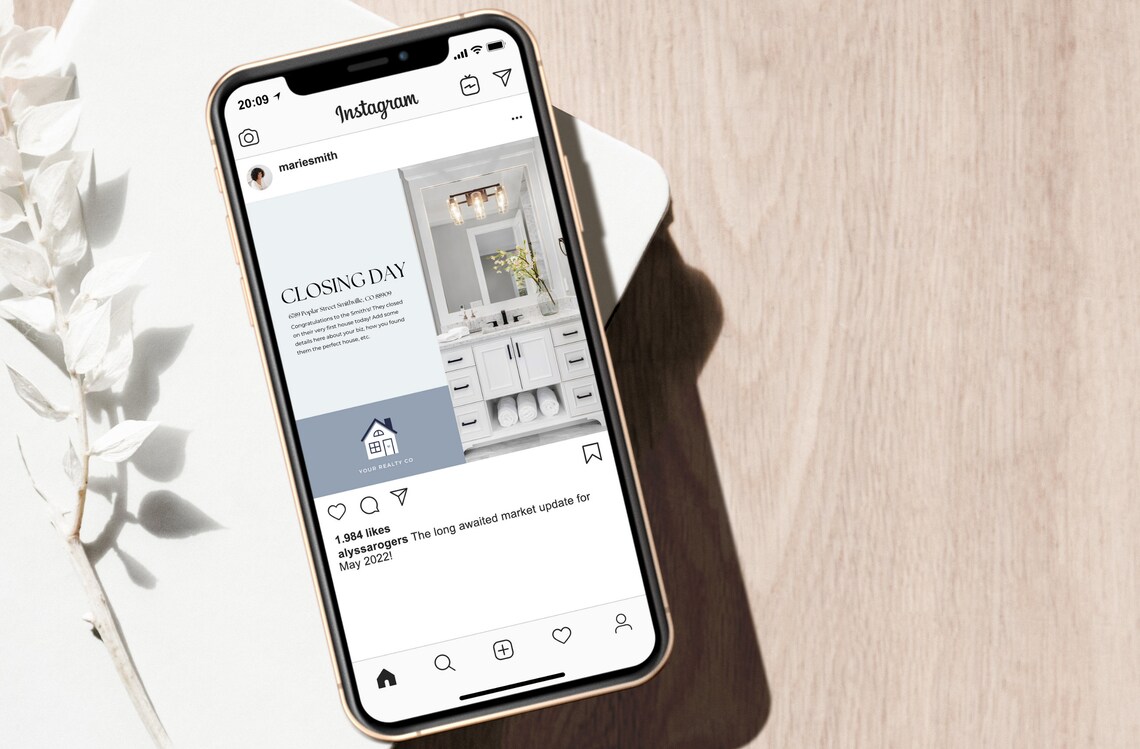 Closing Day Social Media Post Closing Day Template Real | Etsy