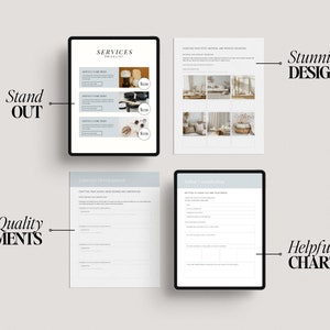 Interior Design Service Guide, Interior Design Welcome Packet, Interior ...