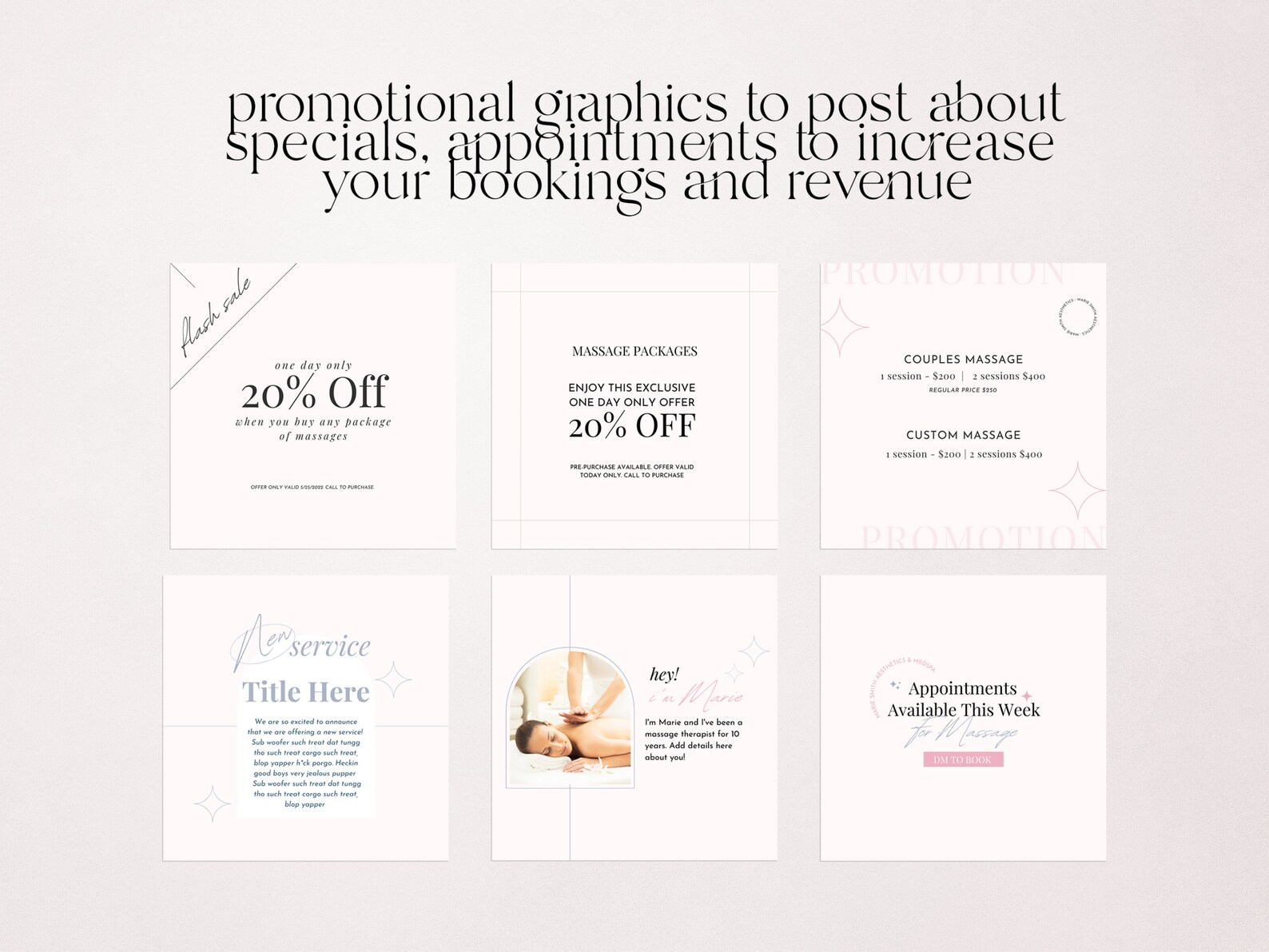 Massage Instagram Post, Massage Instagram Template, Massage Therapist ...