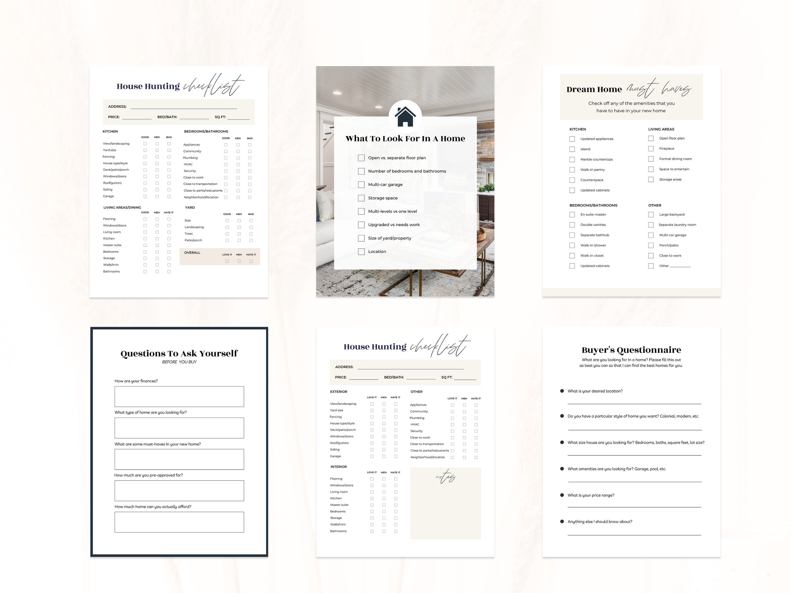 Real Estate New Client Packet Buyers Guide Real Estate Real - Etsy