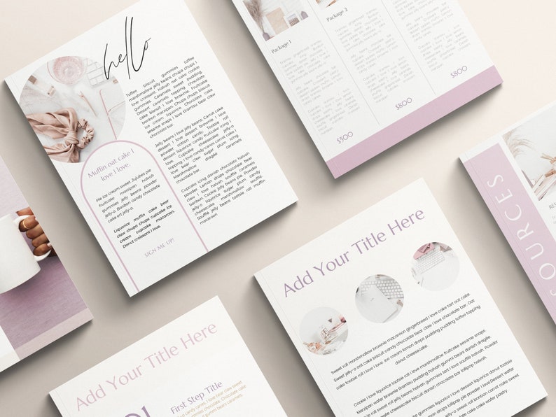 Services and Pricing Packet Template Photography Ebook - Etsy