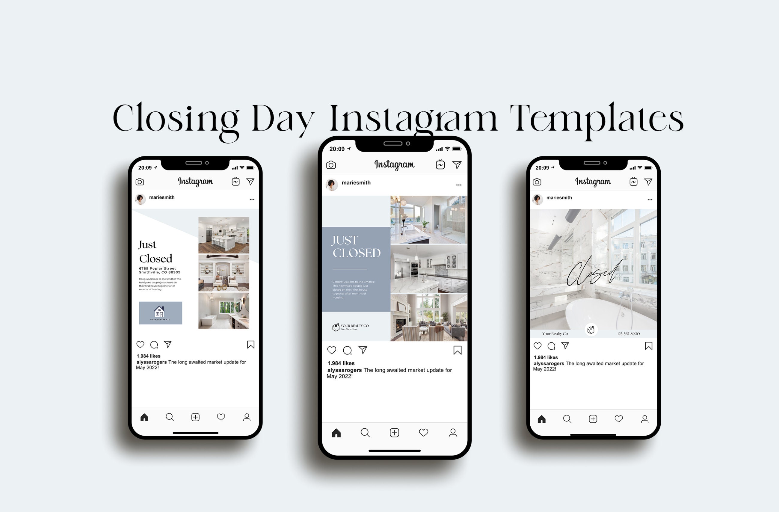 Closing Day Social Media Post, Closing Day Template, Real Estate ...