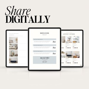 Interior Design Service Guide, Interior Design Welcome Packet, Interior ...