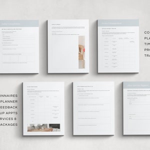 Interior Design Service Guide, Interior Design Welcome Packet, Interior ...