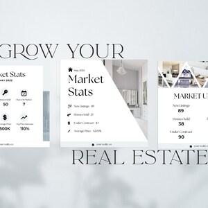 Market Update Instagram Template, Market Update Realtor Instagram Post ...