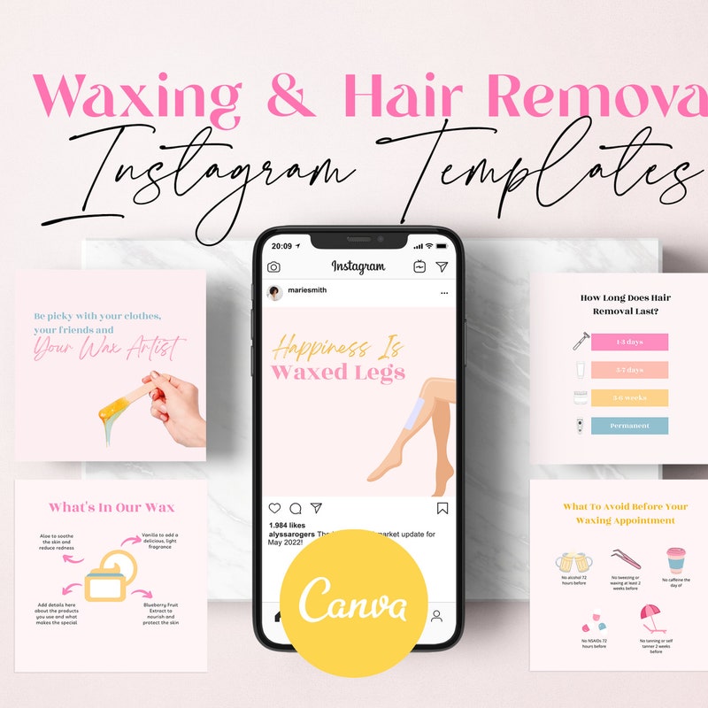 Waxing Templates - Etsy