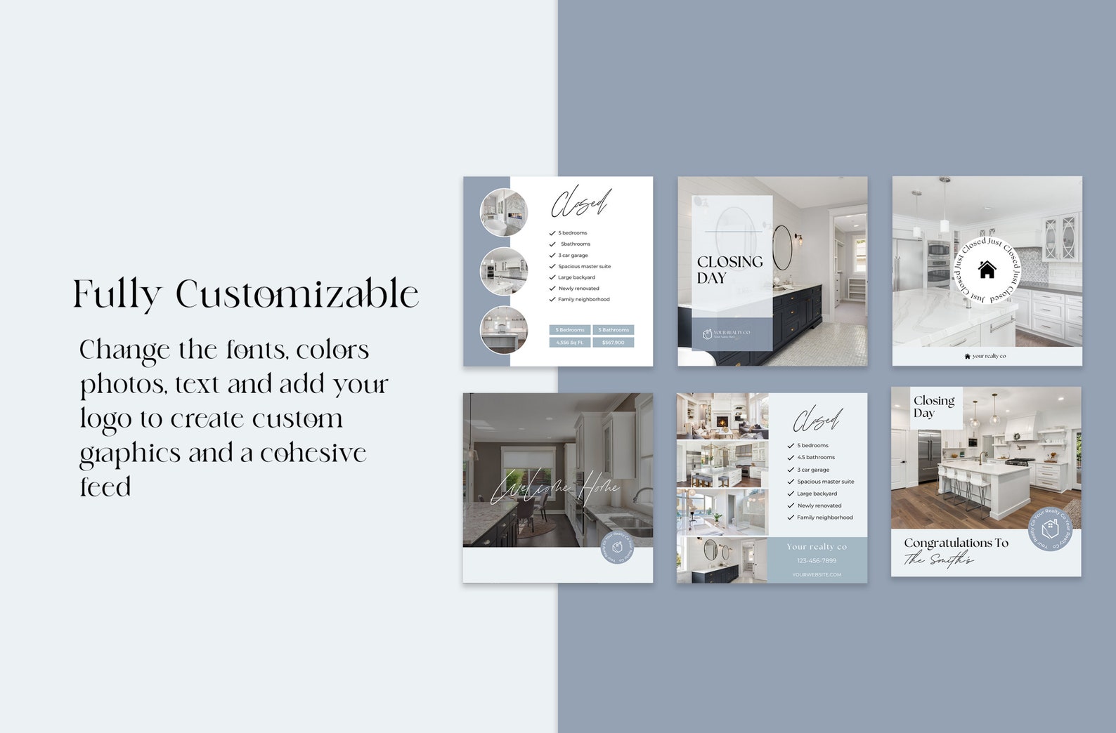 Closing Day Social Media Post, Closing Day Template, Real Estate ...