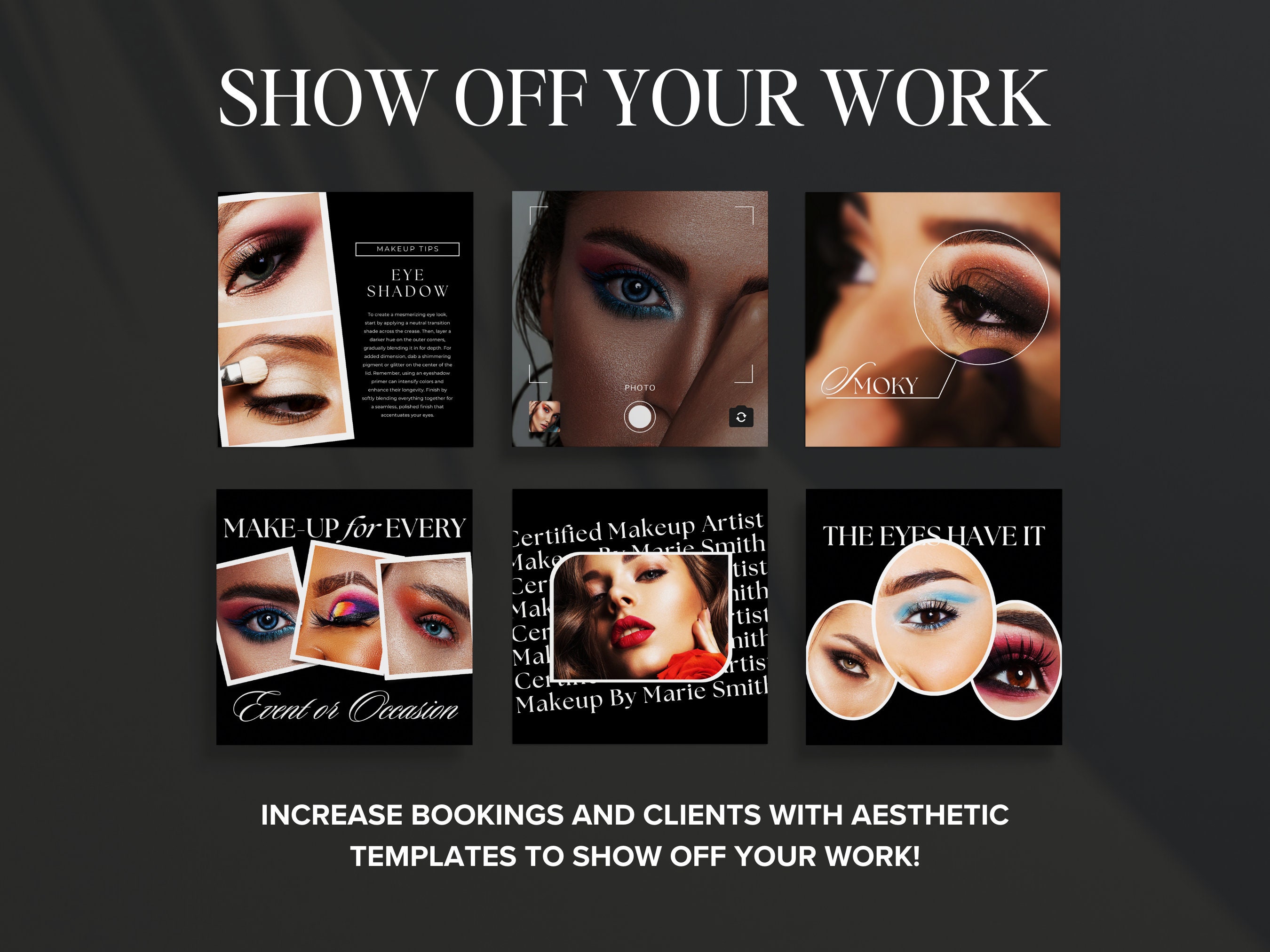 100 Makeup Artist Instagram Templates, Makeup Instagram Post Templates ...
