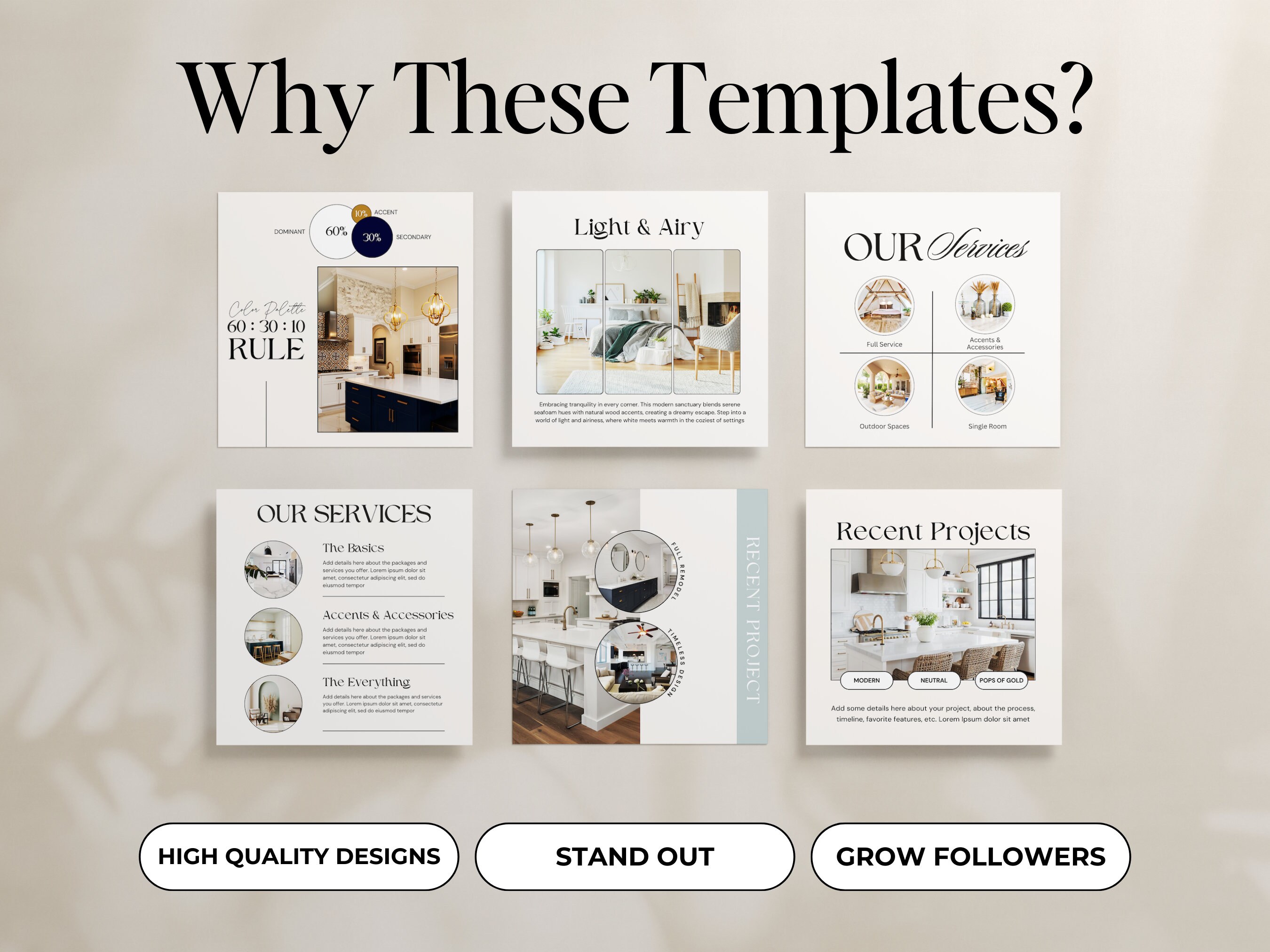 Interior Design Instagram Template Interior Design Instagram Post ...