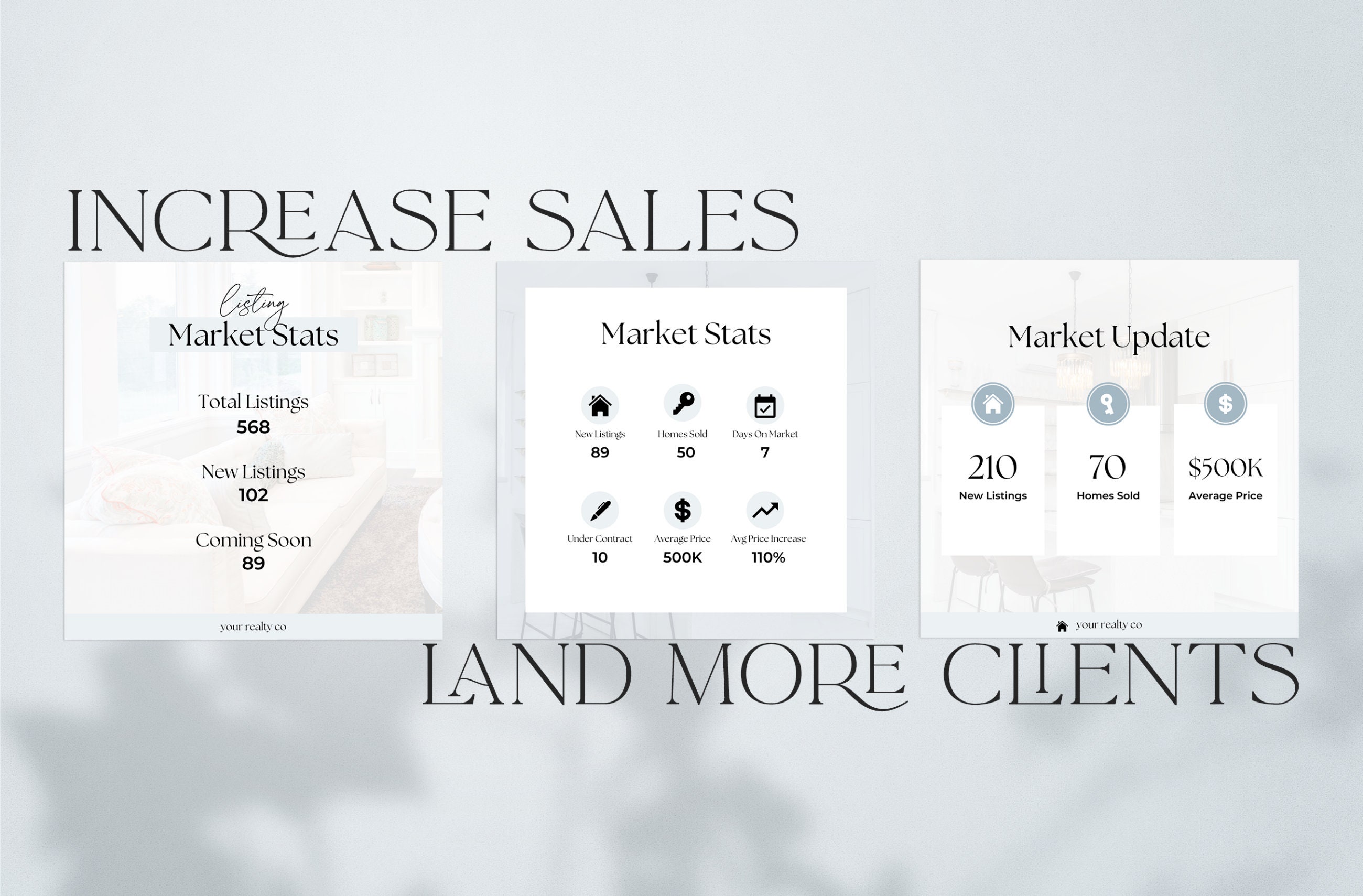 Market Update Instagram Template, Market Update Realtor Instagram Post ...