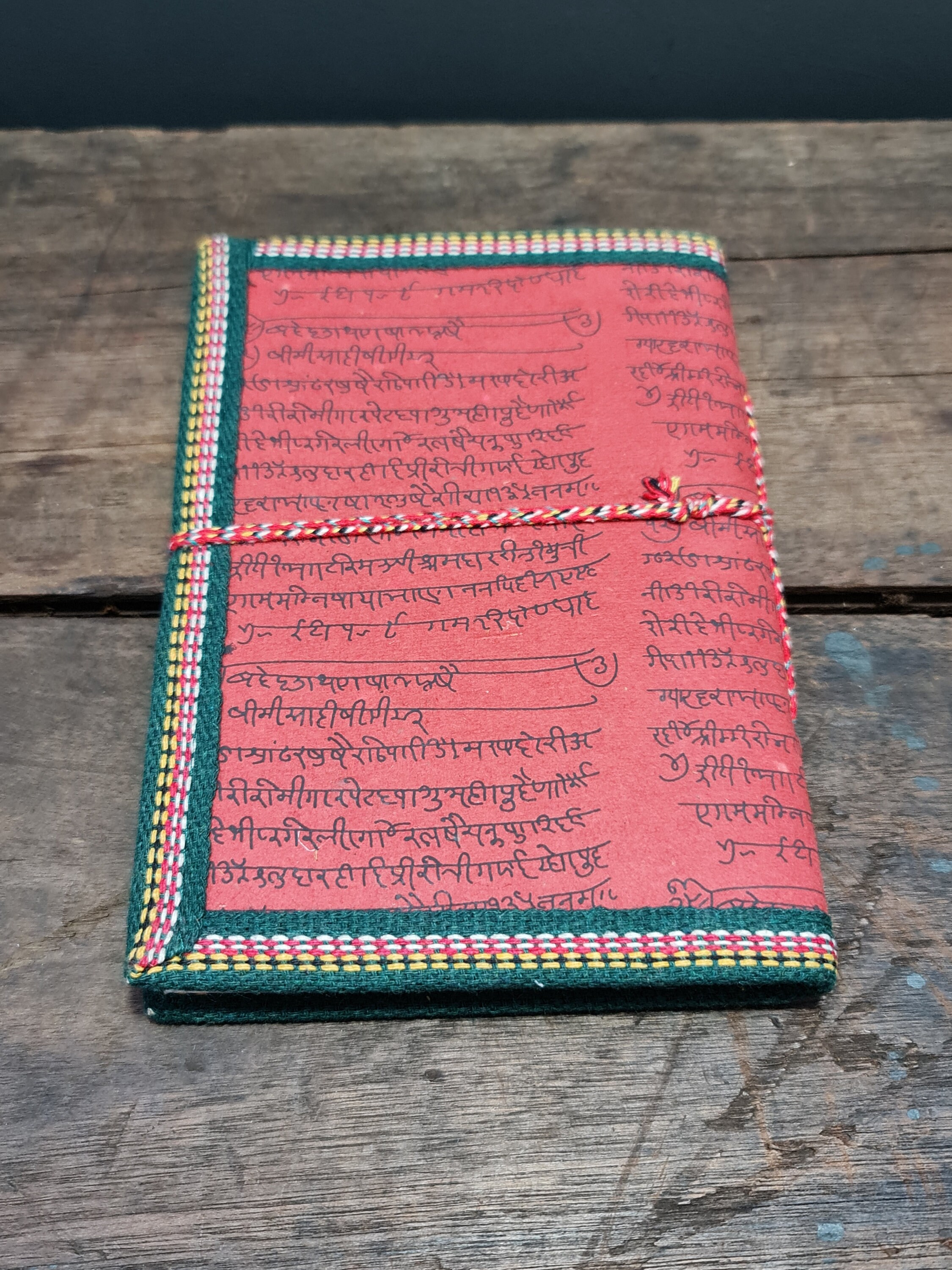 Recycled Cotton / Khadda Paper Notebook With Om Symbol Dark - Etsy UK