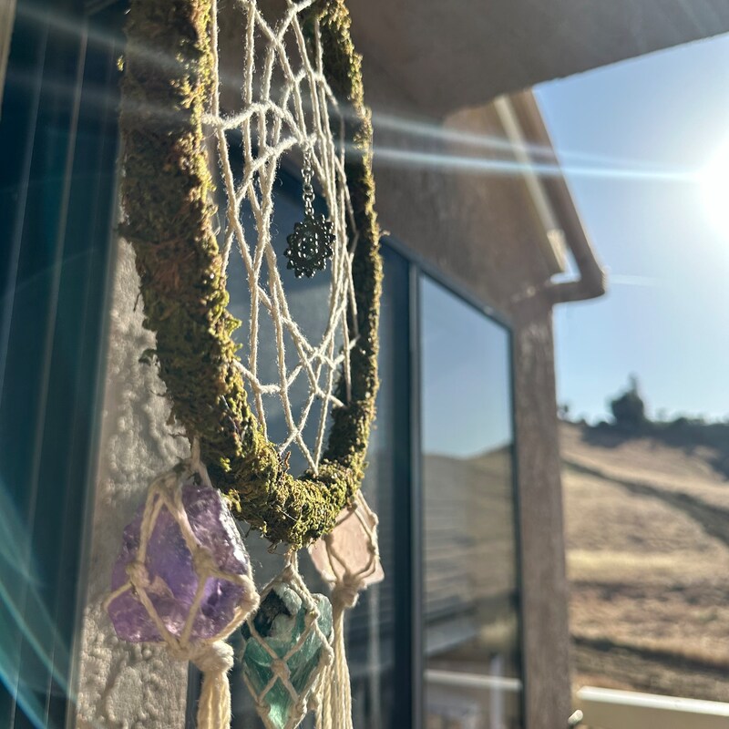 Crystal Dream Catcher - Etsy