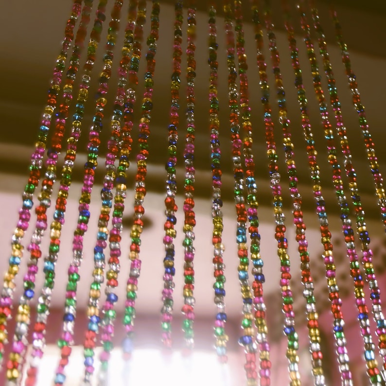 Bohemian Glass Bead Curtain: 72