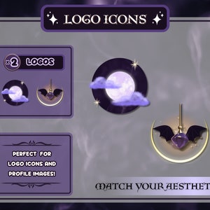 Dark Enchanting Channel Set up / Twitch & Youtube Stream / Panels ...