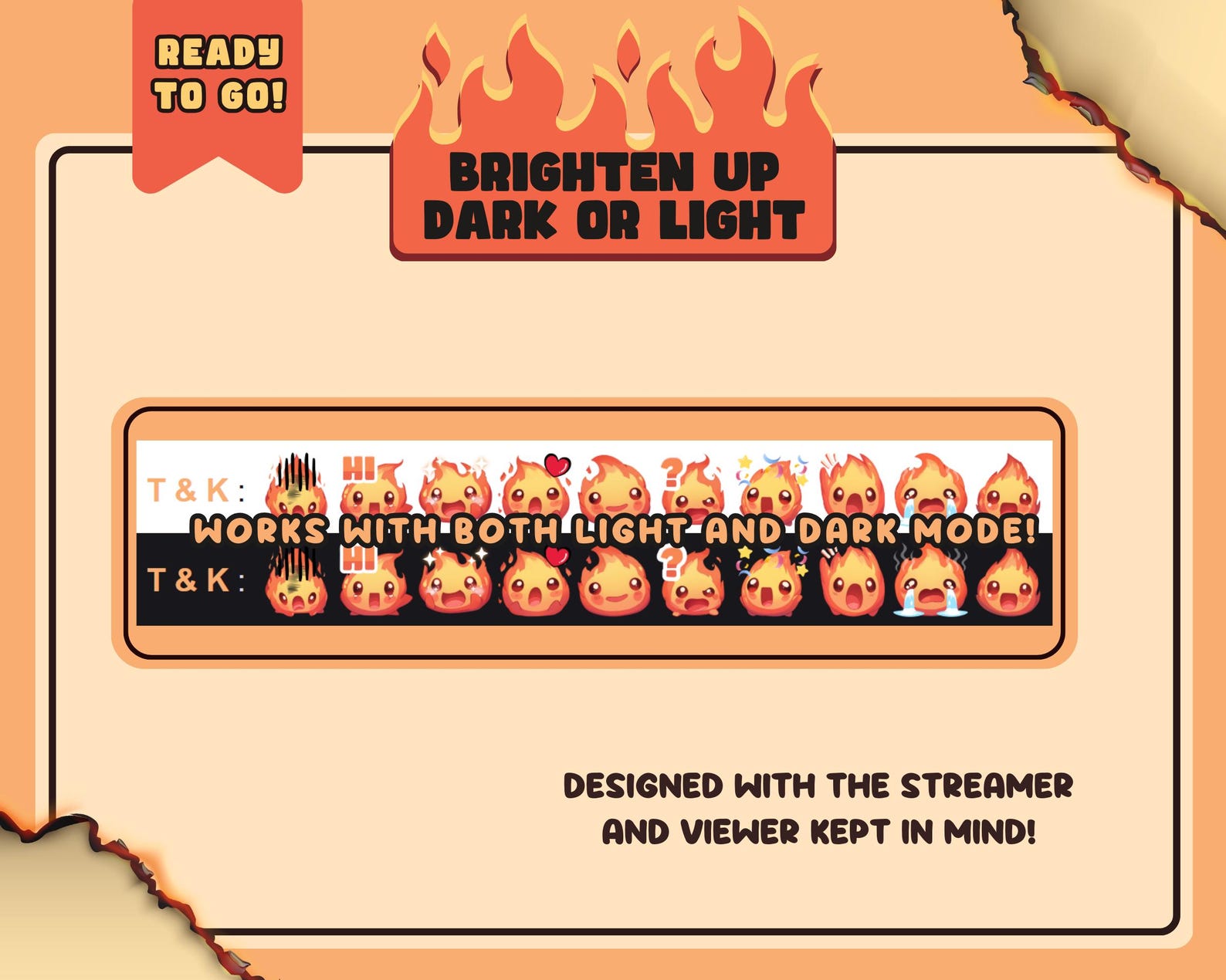 Insanely Cute Flame Emotes / Great Fire Emoji Set for Discord and ...