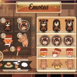 ULTIMATE amber Cozy Streaming Overlay Bundle / Twitch Streamer Overlays ...