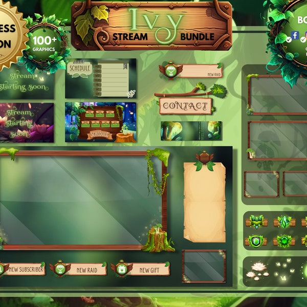 Twitch Overlay Fairy - Etsy