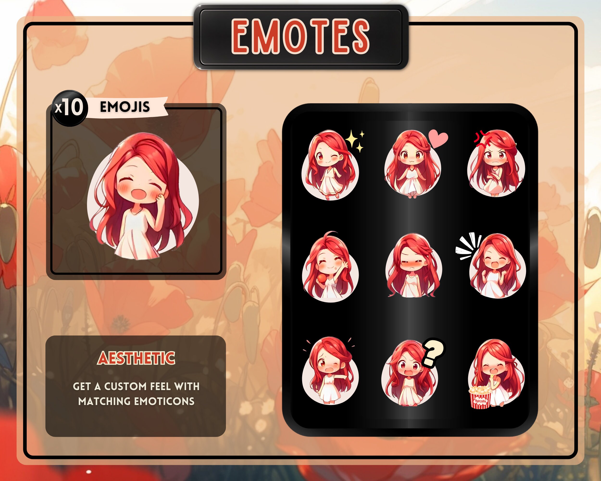 ULTIMATE ~poppy~ Streaming Bundle / Twitch Streamer Overlays, Frames ...