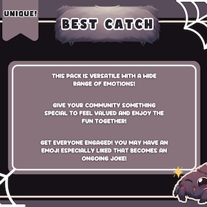 Jumping Spider Set of Emotes / Twitch, Discord, Youtube / Kawaii Emojis ...